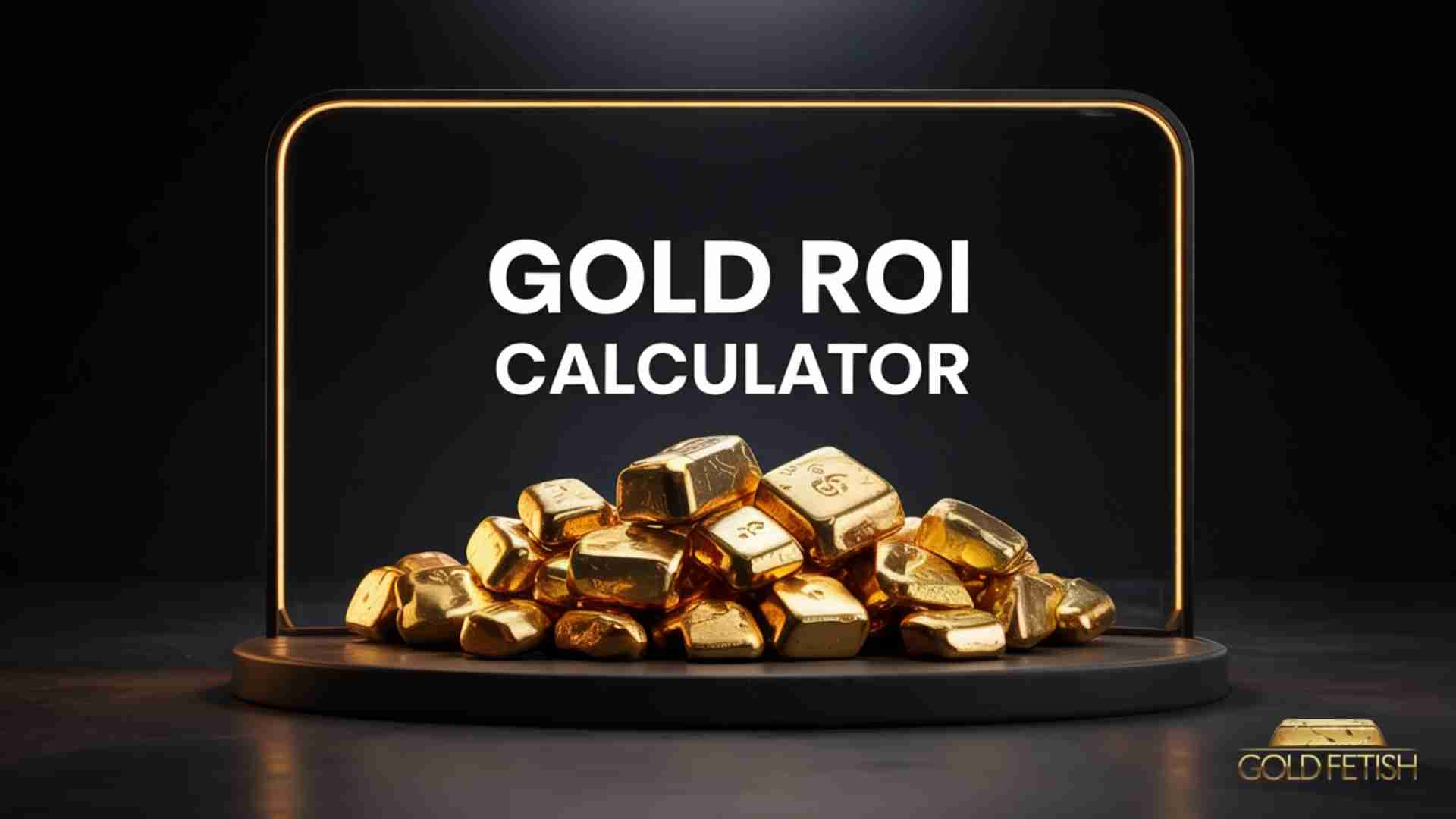 Gold Investment ROI Calculator - Track Historical Returns Since 1970
